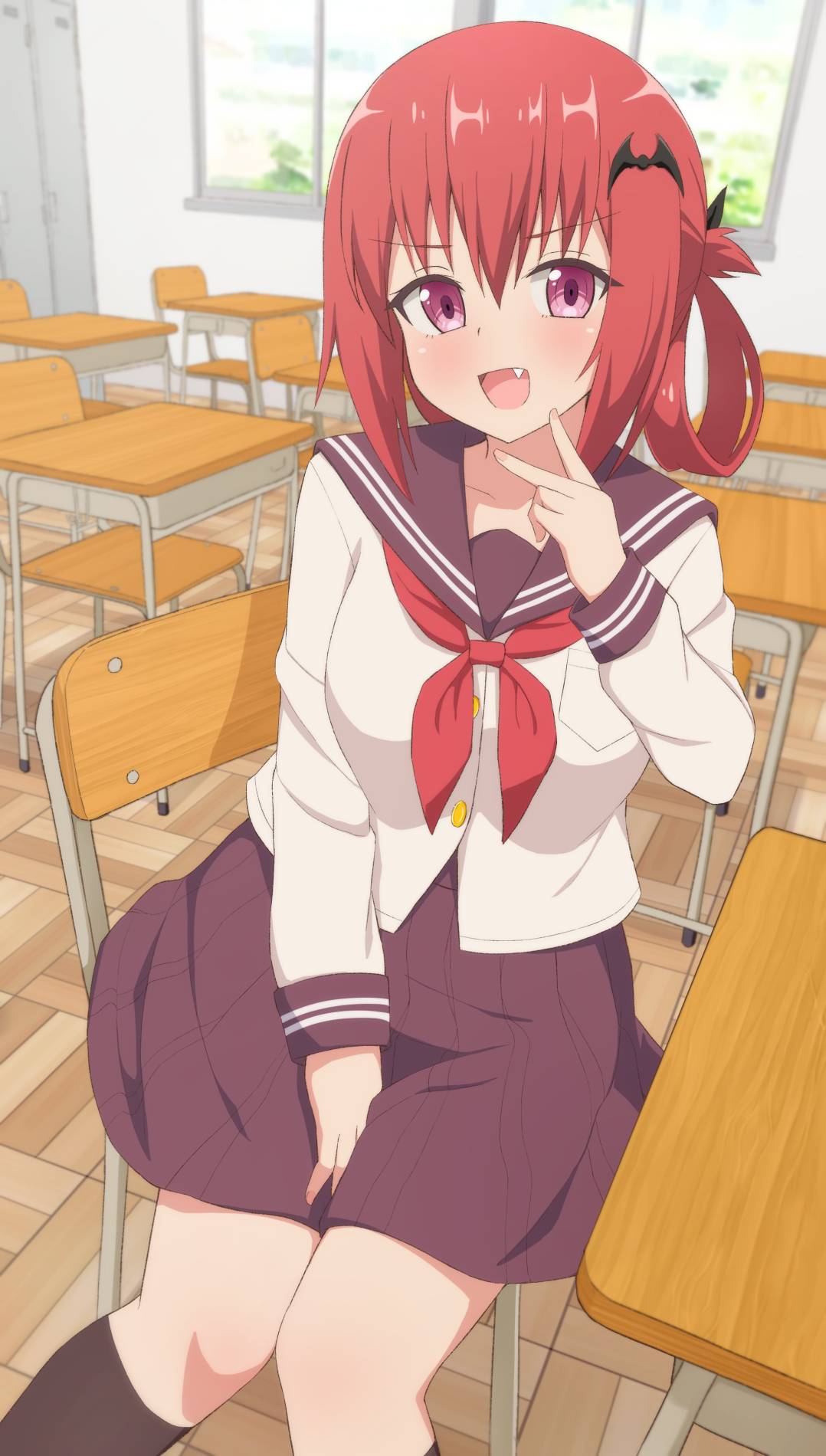 Schoolgirl Satania [Gabriel Dropout] | Scrolller