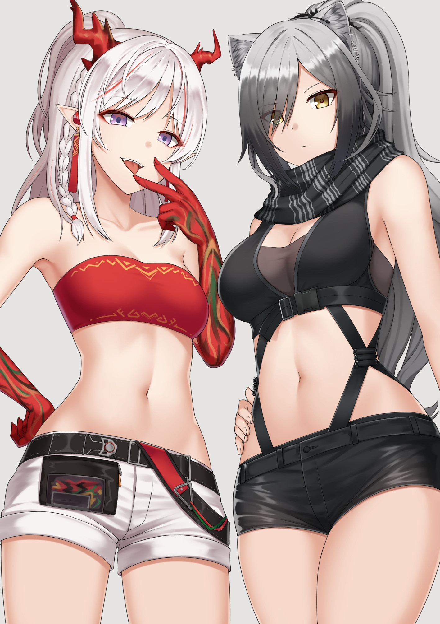 Schwarz & Nian [Arknights] | Scrolller
