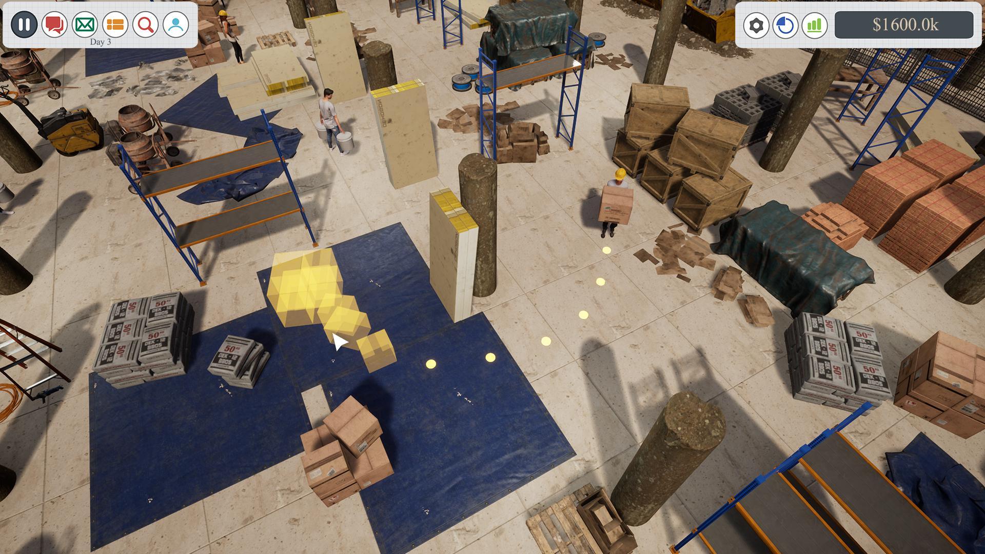 Screenshot from another game we're developing - Supermarket Manager ...