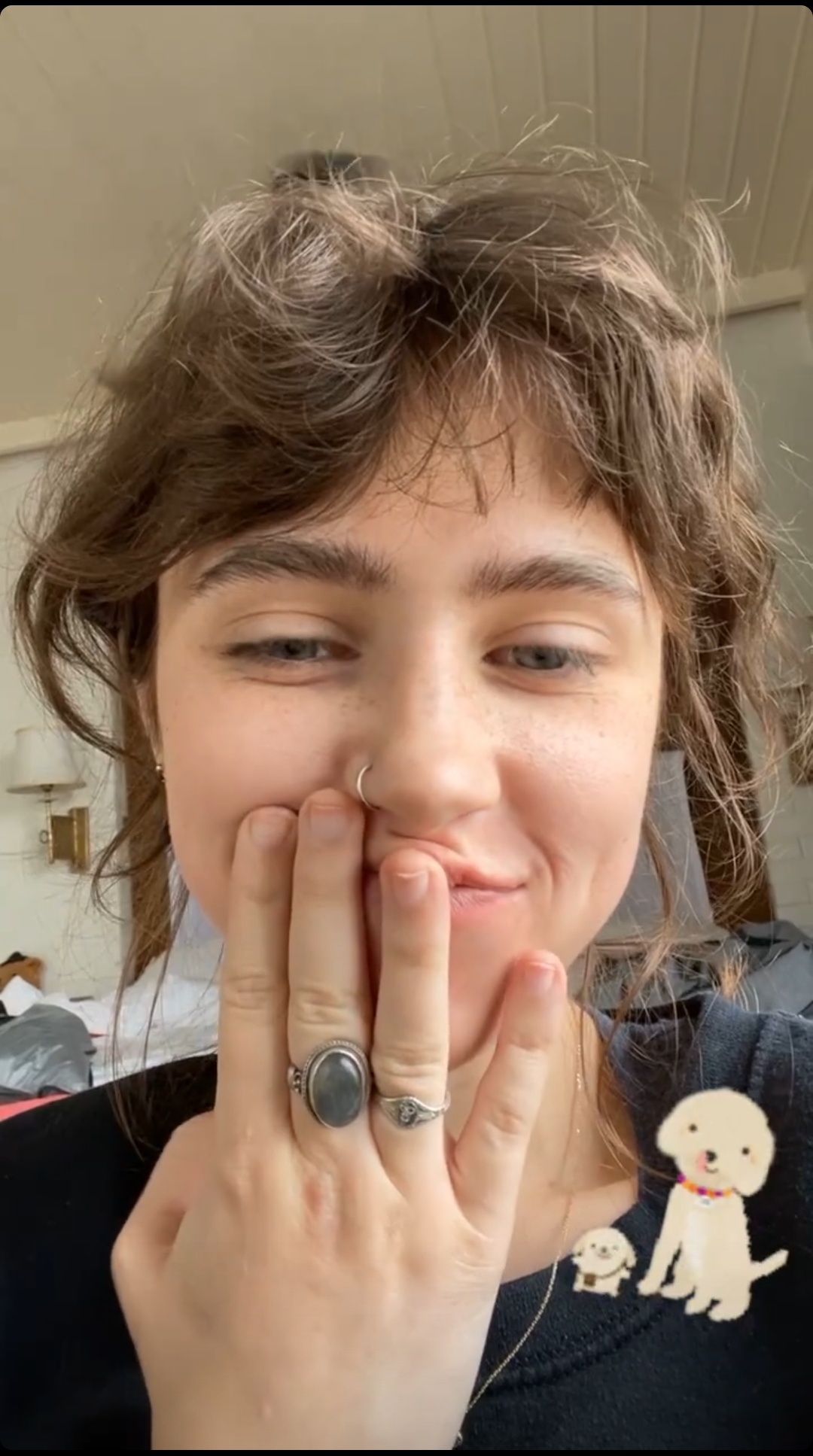 screenshot from her recent story | Scrolller