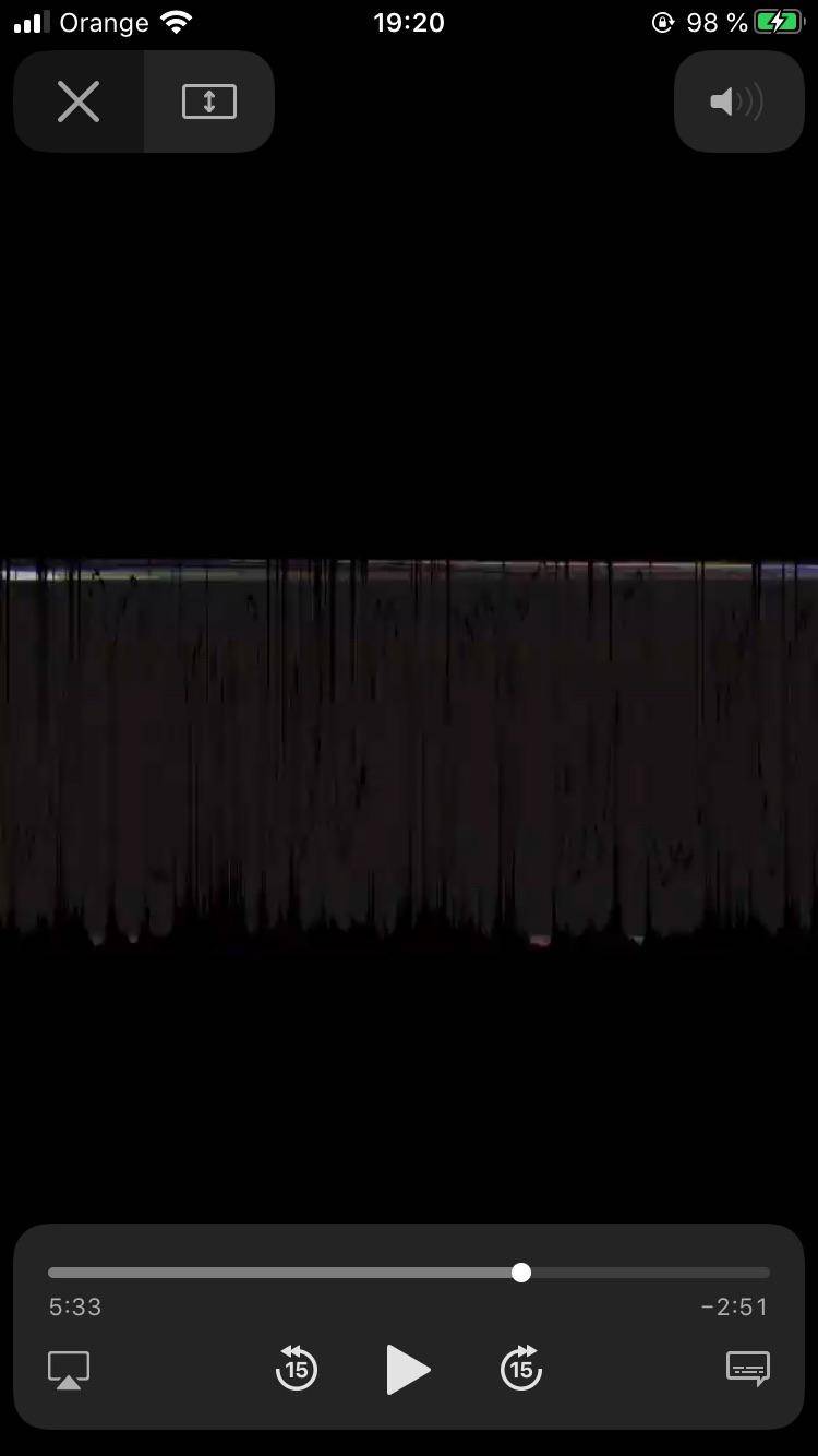 Screenshot from the melting video, is it an audio spectrum by chance !? | Scrolller