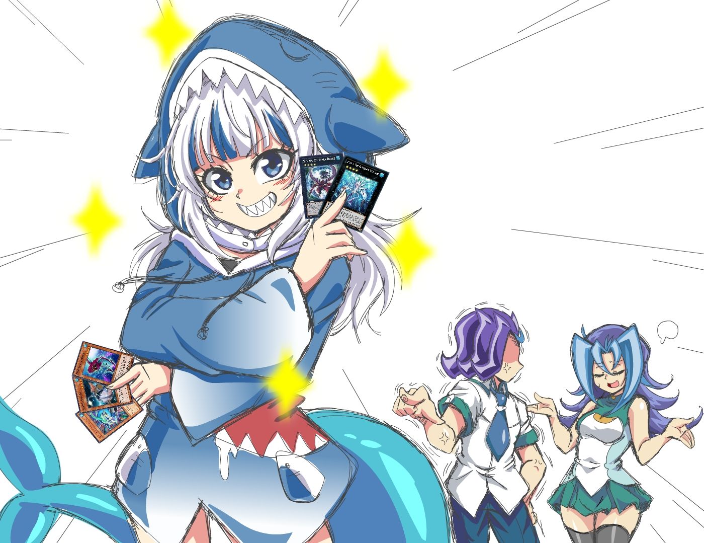 Screw kamishiro Ryoga! wheres the real shark user at! | Scrolller