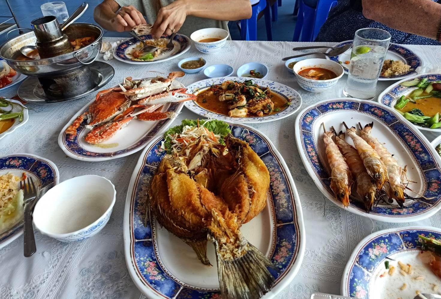 Seafood feast at Preecha’s, Ban Amphur | Scrolller