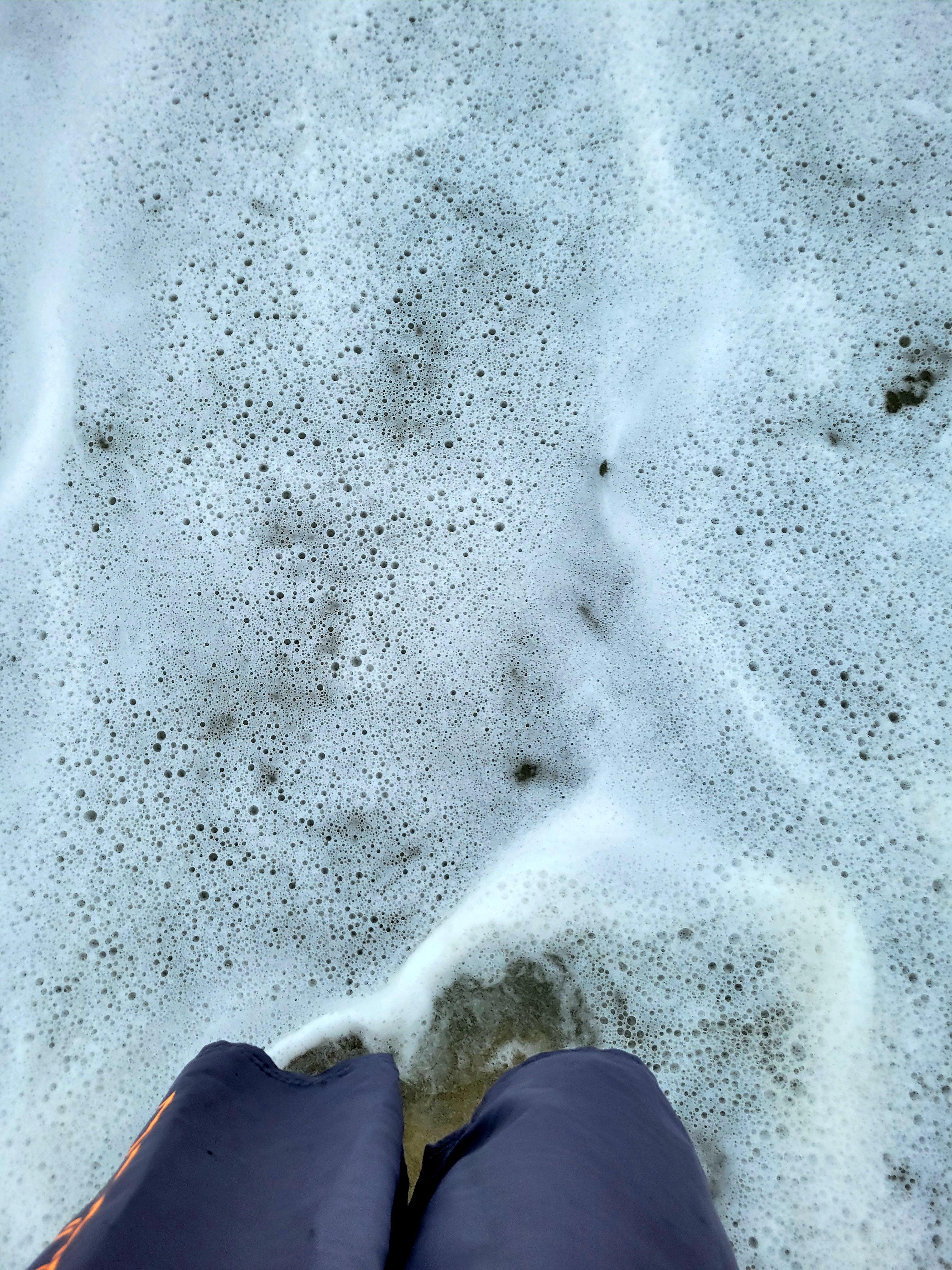 See? Foam. | Scrolller