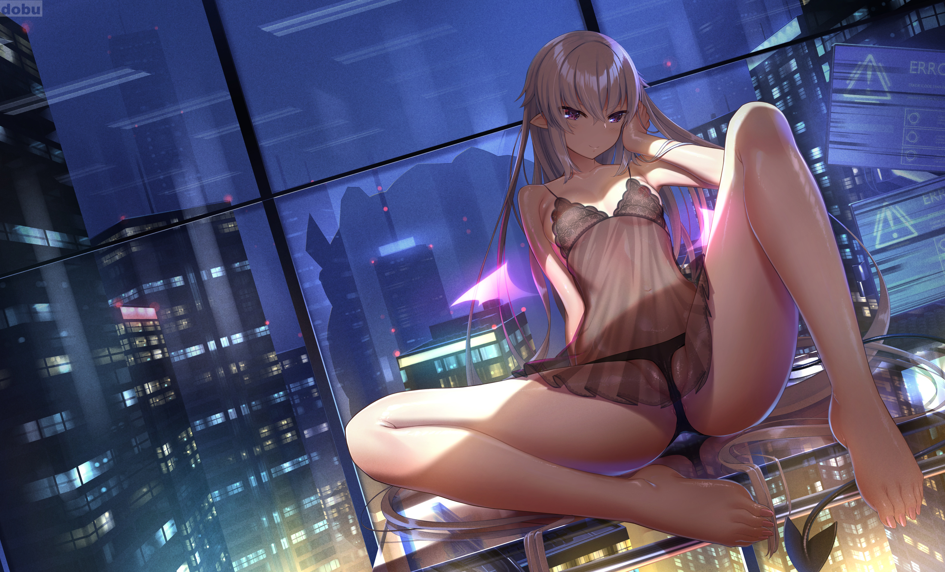 See-Through Negligee Elf [Original] | Scrolller