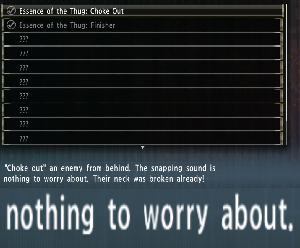 Self-aware yakuza (This joke isn't actually that funny anymore, I just thought the description ...