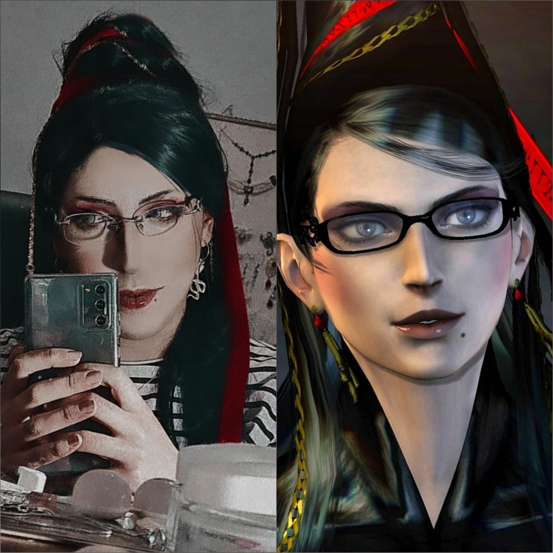 [Self] Bayonetta cosplay makeup! ~ | Scrolller