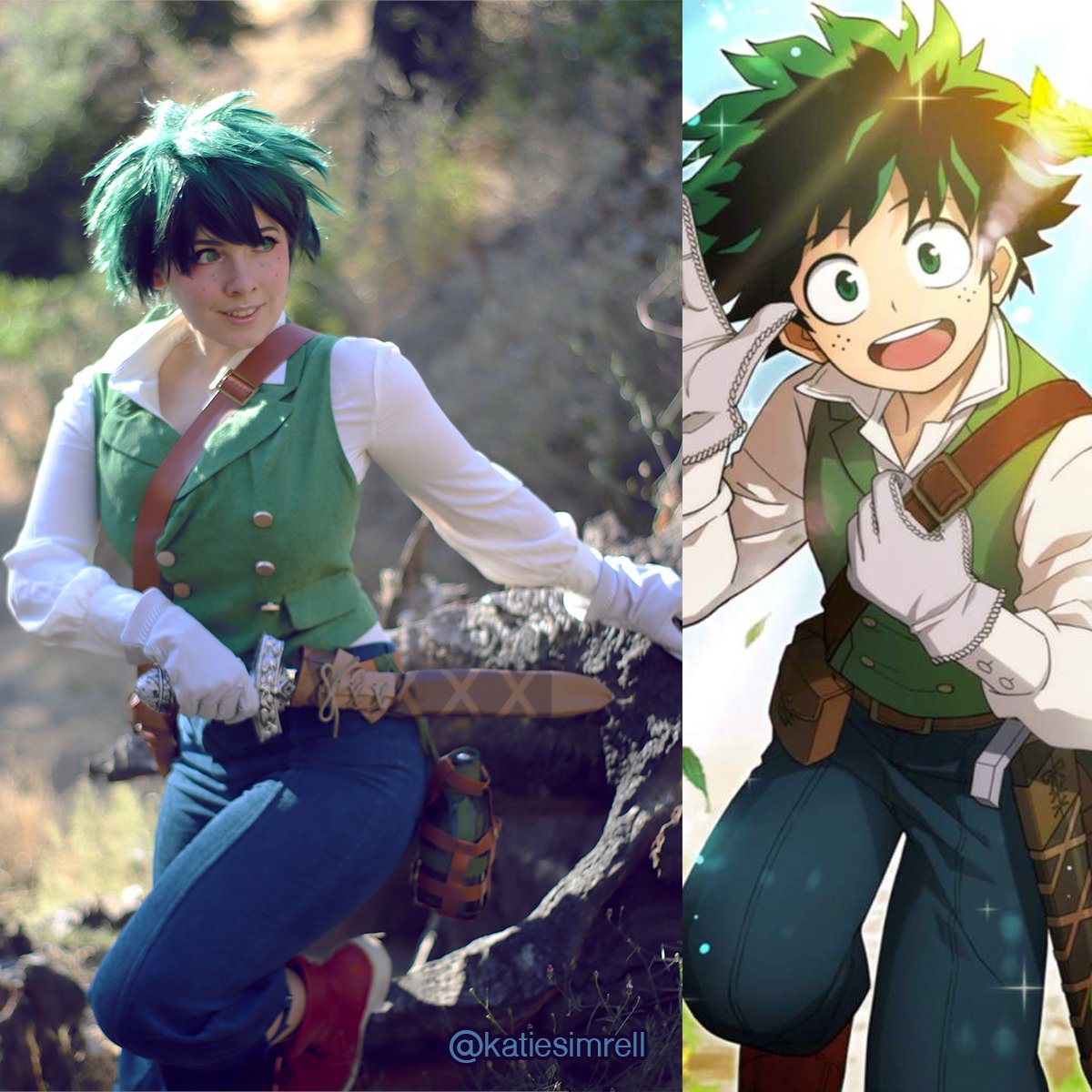 [SELF] Fantasy Deku from My Hero Academia by simrell | Scrolller