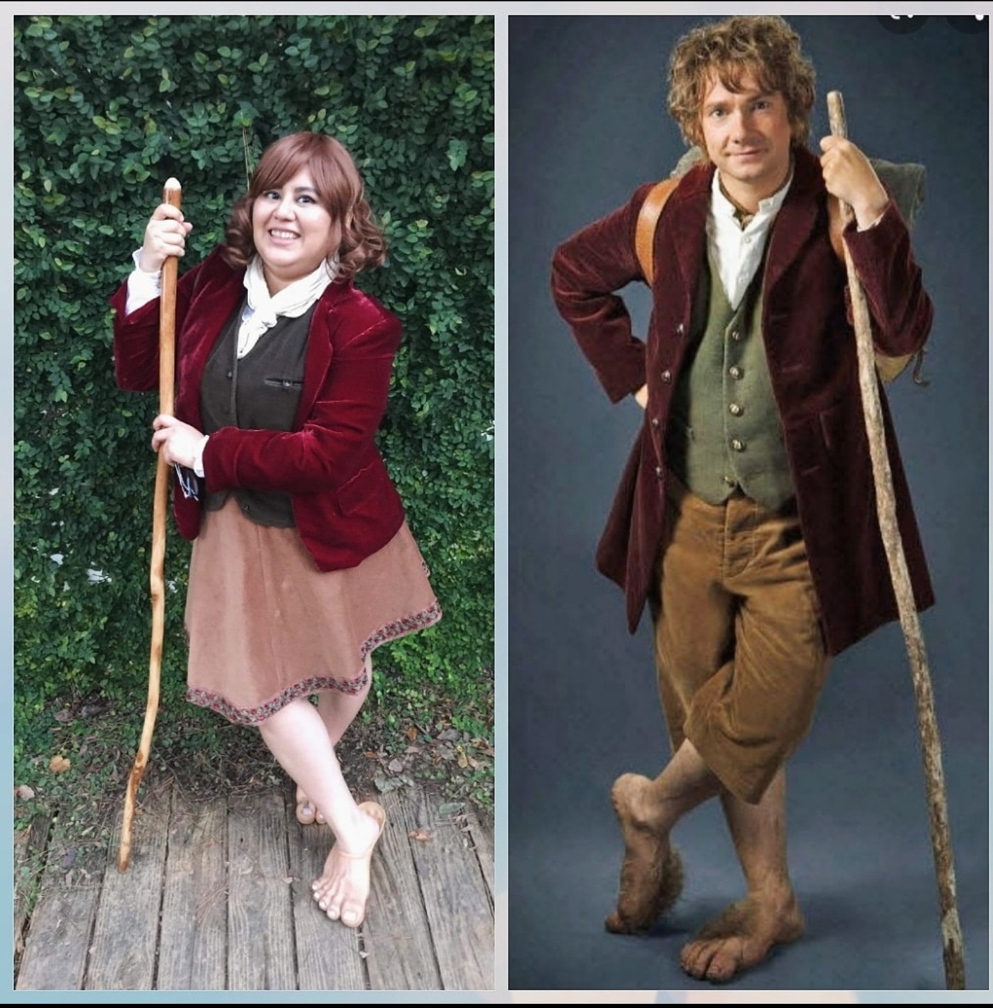[Self] My Bilbo Baggins Cosplay worn at the Texas Renaissance Festival in 2019. | Scrolller