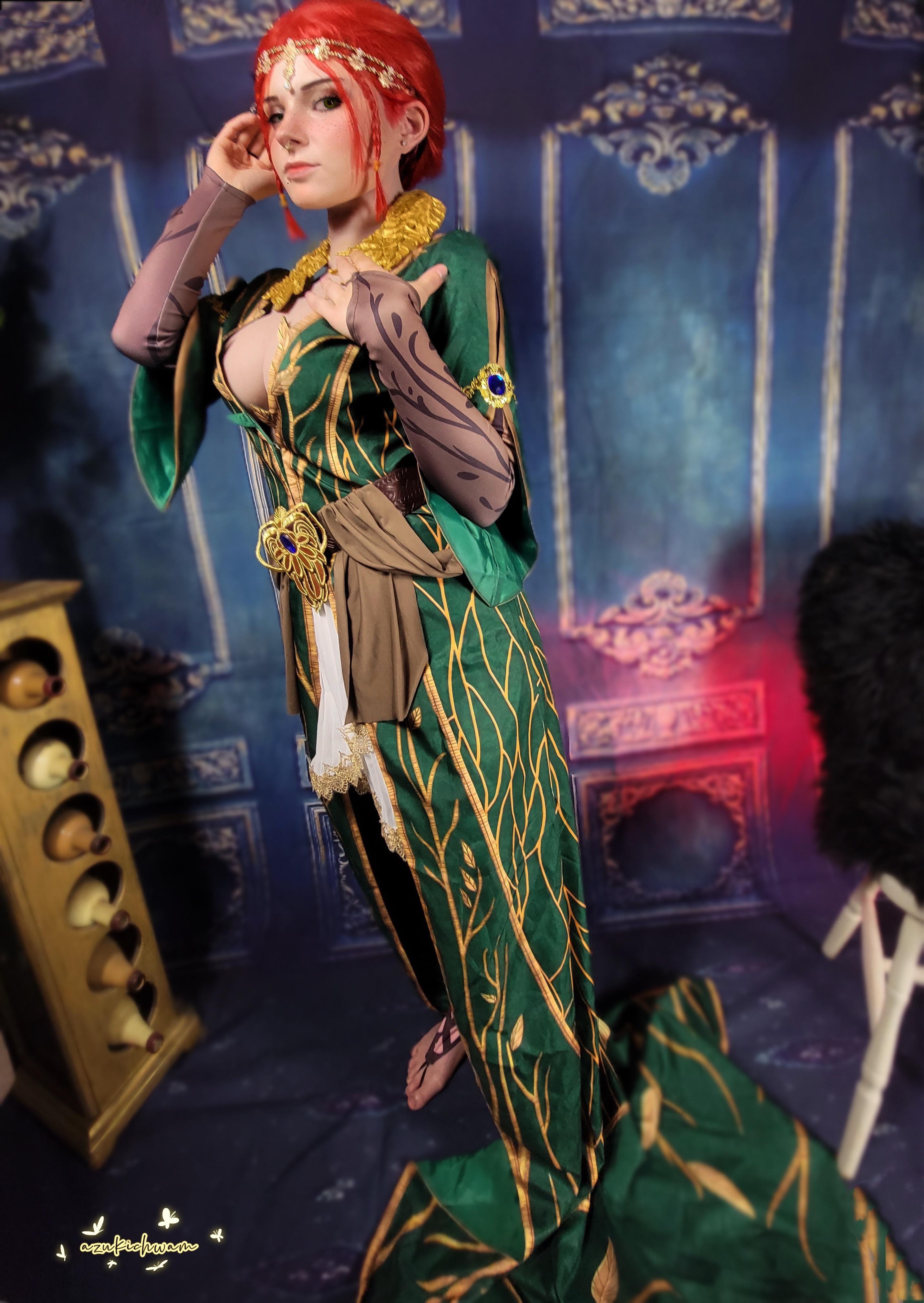 [self] Triss Merigold Side Boobs From The Witcher 3 By Azukichwan | Scrolller