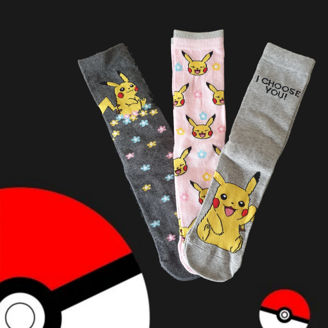 [SELLING] 💛 POKEMON PIKACHU SOCKS ⏳ 24 HOURS WEAR 💰💷 £15, FREE UK POSTAGE | Scrolller