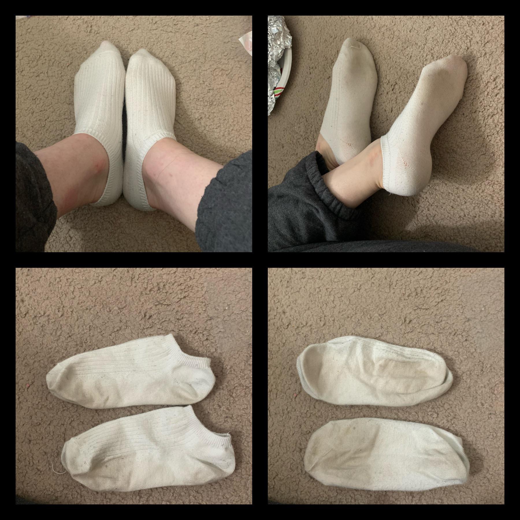 [Selling] (US) sweaty white socks ️ DM for more details | Scrolller