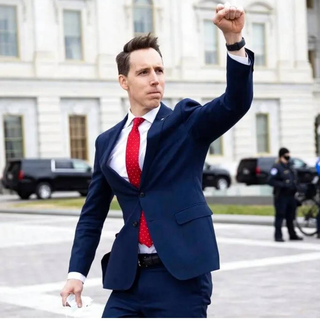 Senator Josh Hawley - Helped Invite a Riot | Scrolller