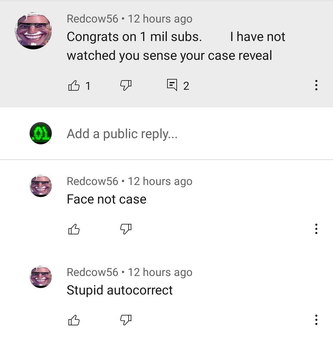 sense your case reveal | Scrolller