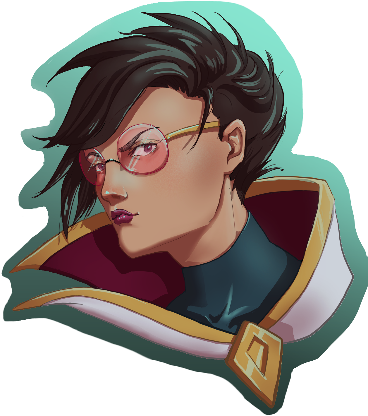 Sentinel Vayne Sticker | Scrolller