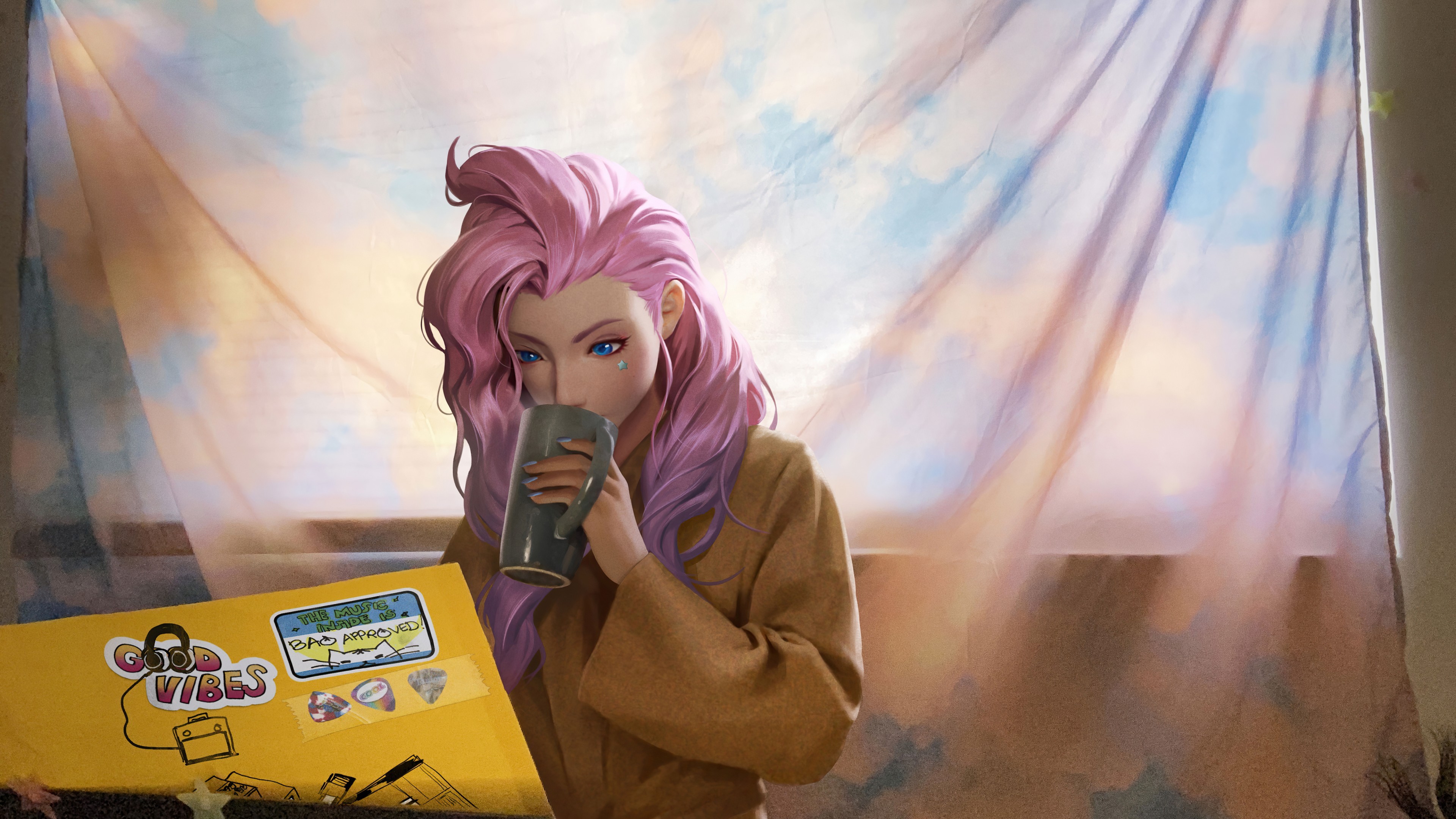 Seraphine [3840x2160]. | Scrolller