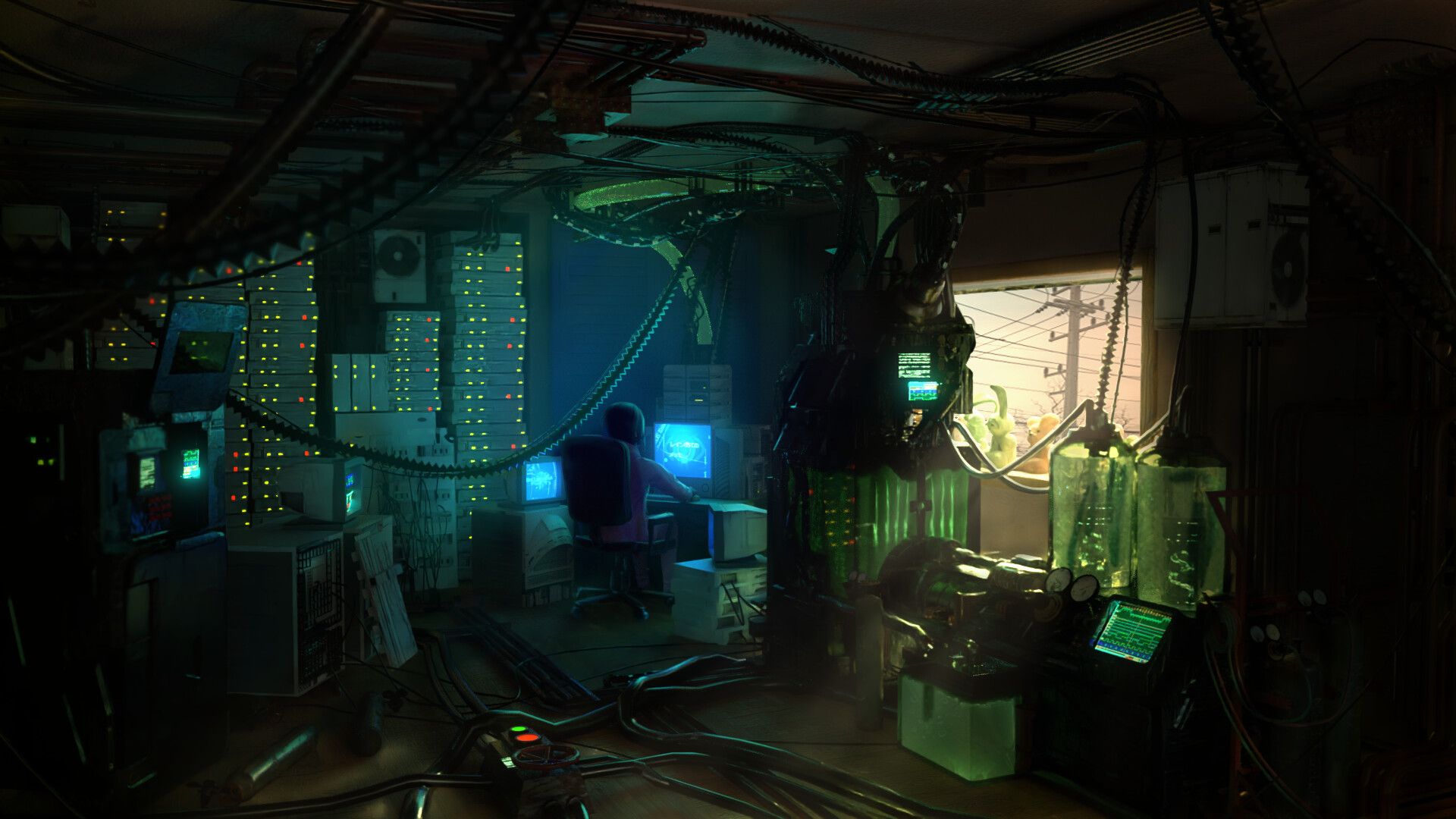 Serial Experiments Lain (Fan Art) | Scrolller