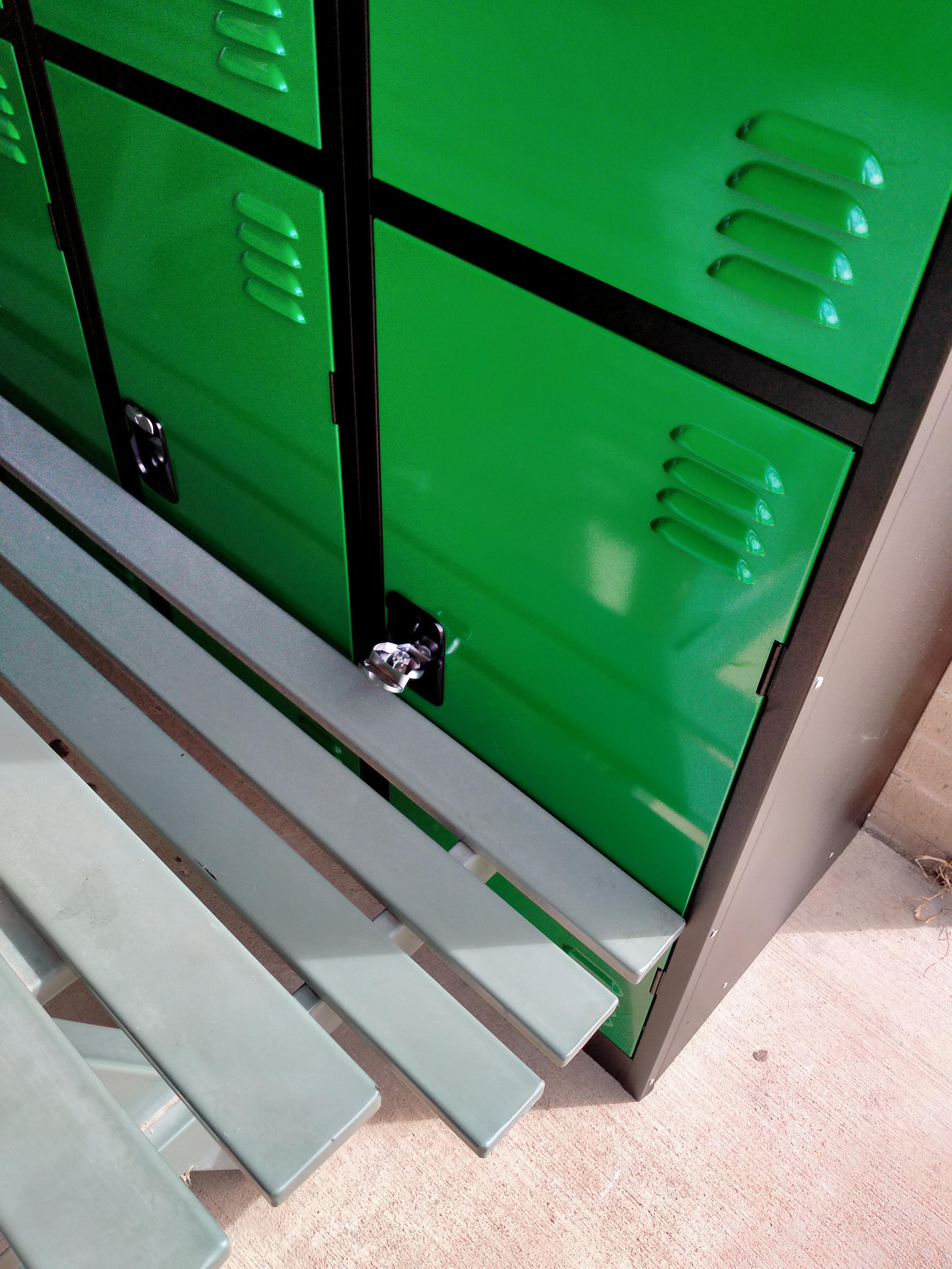 Setting up the lockers | Scrolller