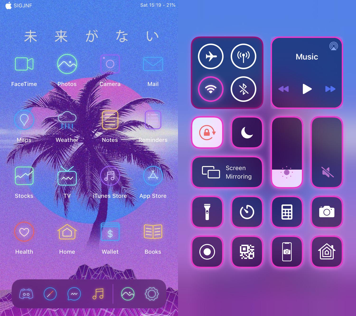 [Setup] A bit of Vaporwave | Scrolller