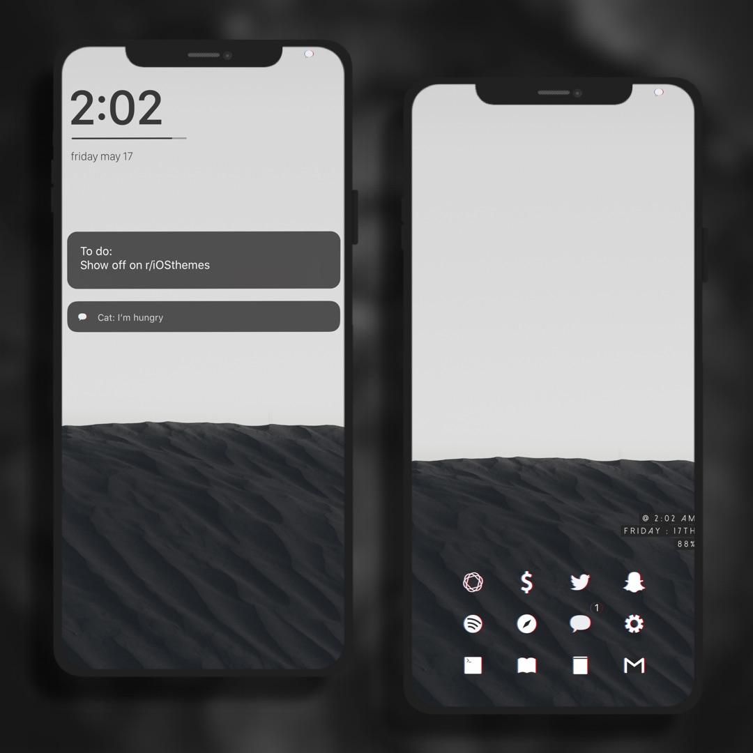 [Setup] Improved simple monochrome | Scrolller