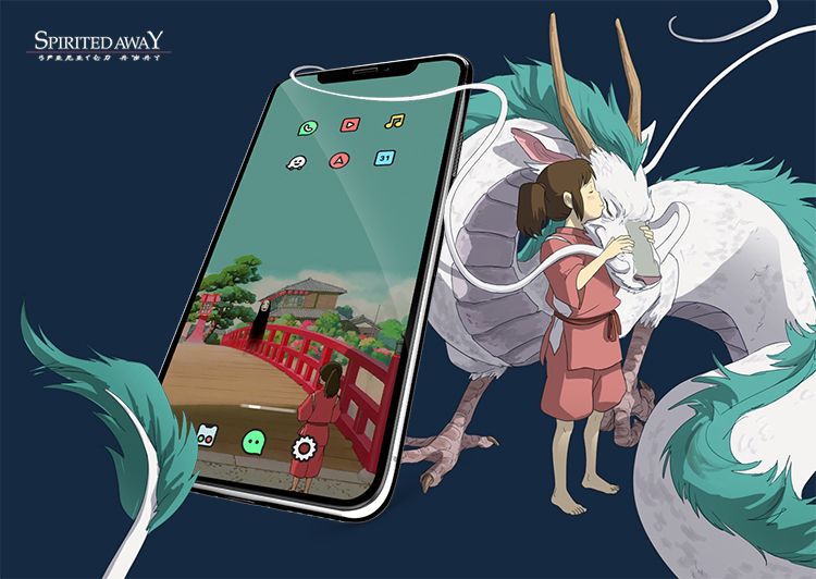 [Setup] Spirited Away iOS 13 Theme 千と千尋の神隠し | Scrolller