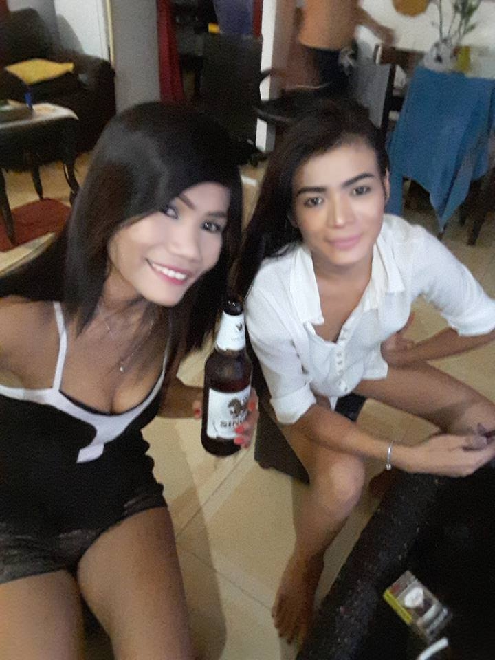 Sexy Thai Bargirls In Pattaya Having A Beer | Scrolller