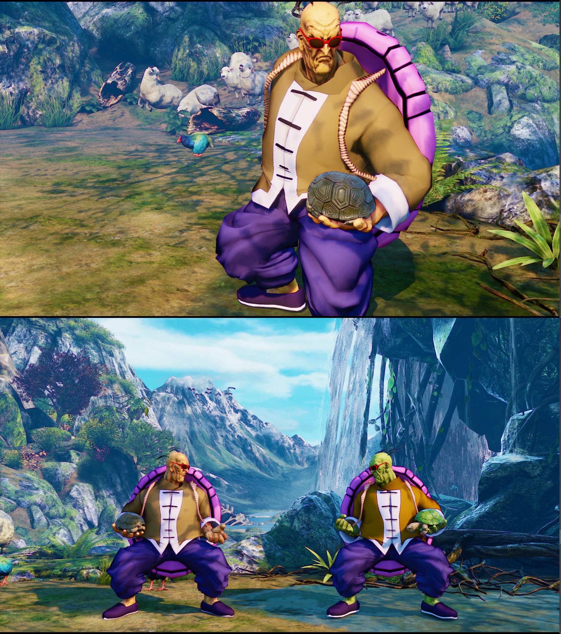 SFVCE mod Master Roshi Outfit for Oro | Scrolller