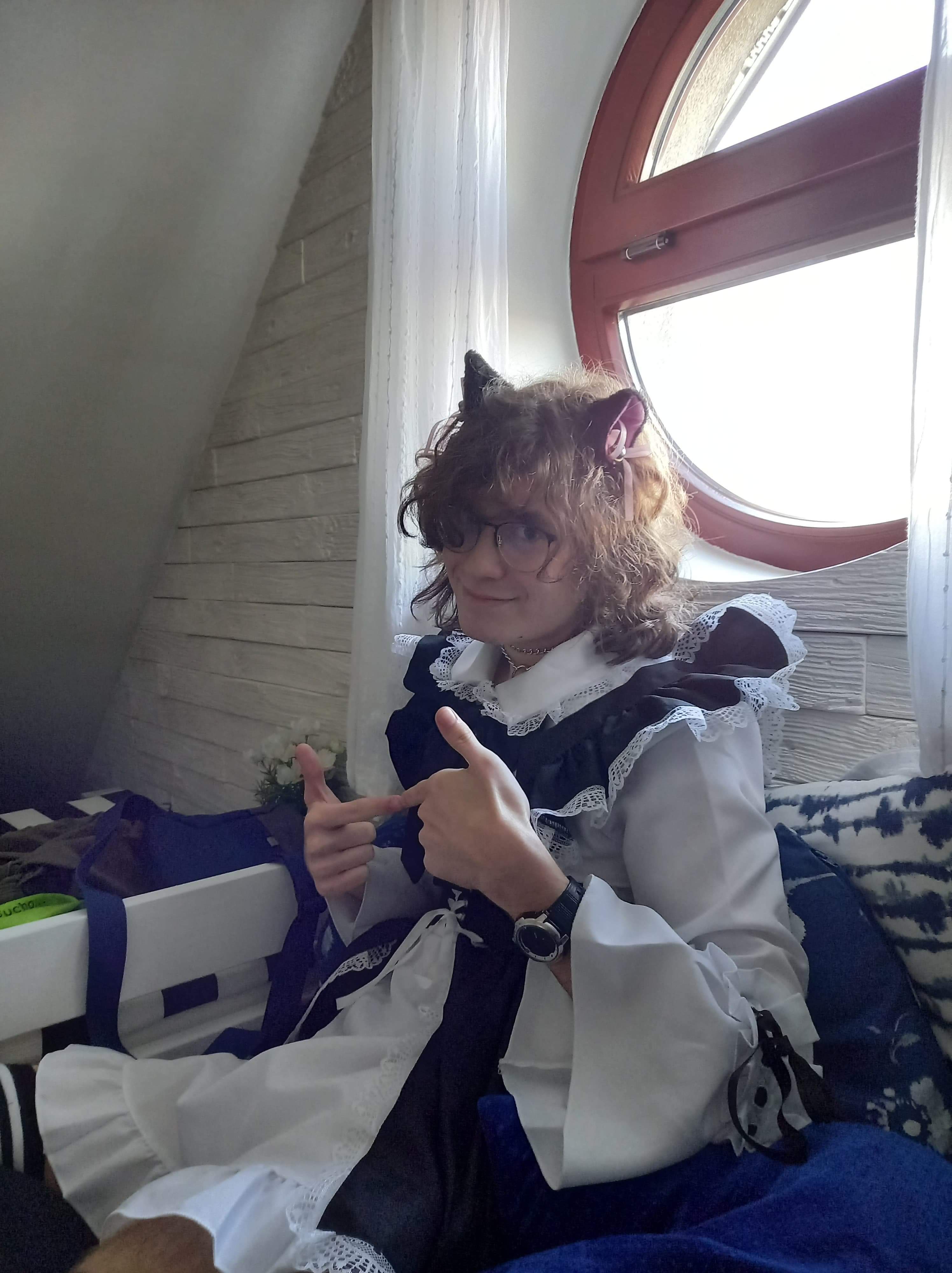 SFW lonely catboy with existential dread😩 | Scrolller