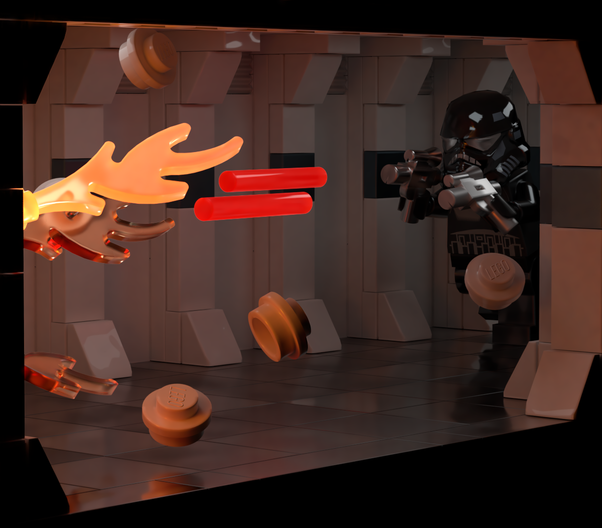 [Shadow Trooper Escape] Made using studio and GIMP | Scrolller