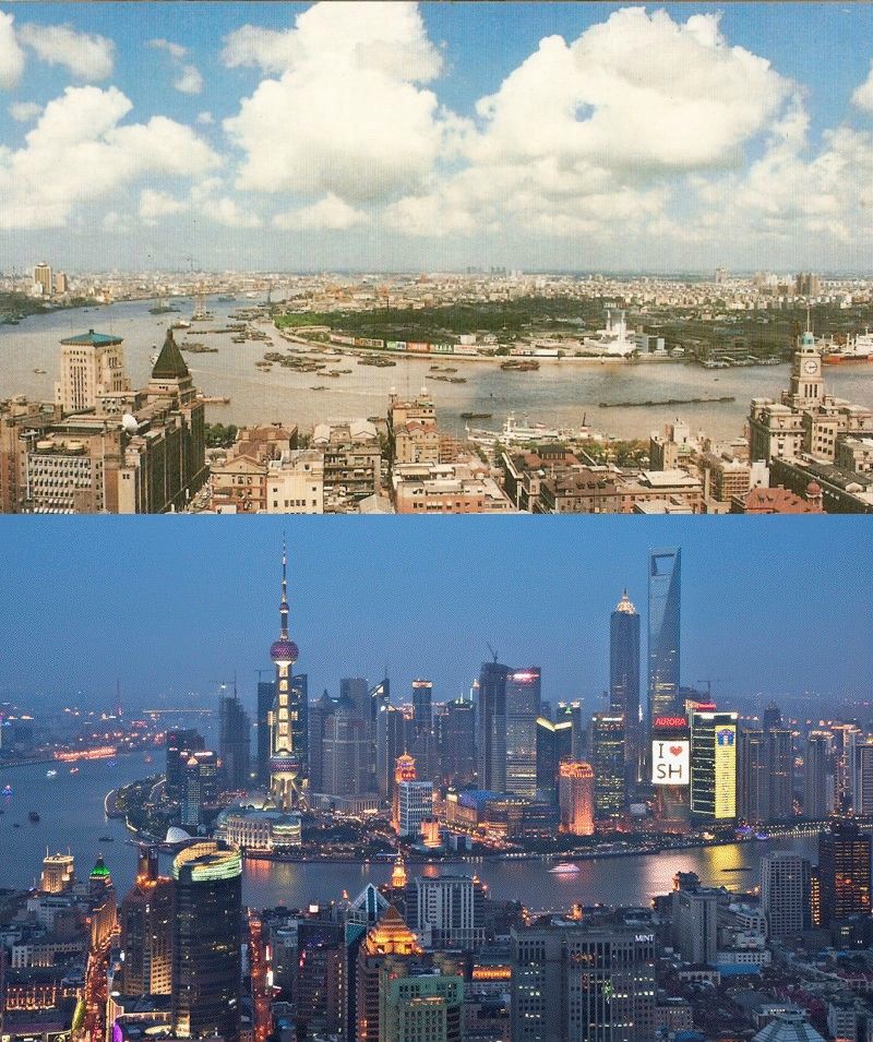 Shanghai, What a Difference 20 Years Makes. | Scrolller