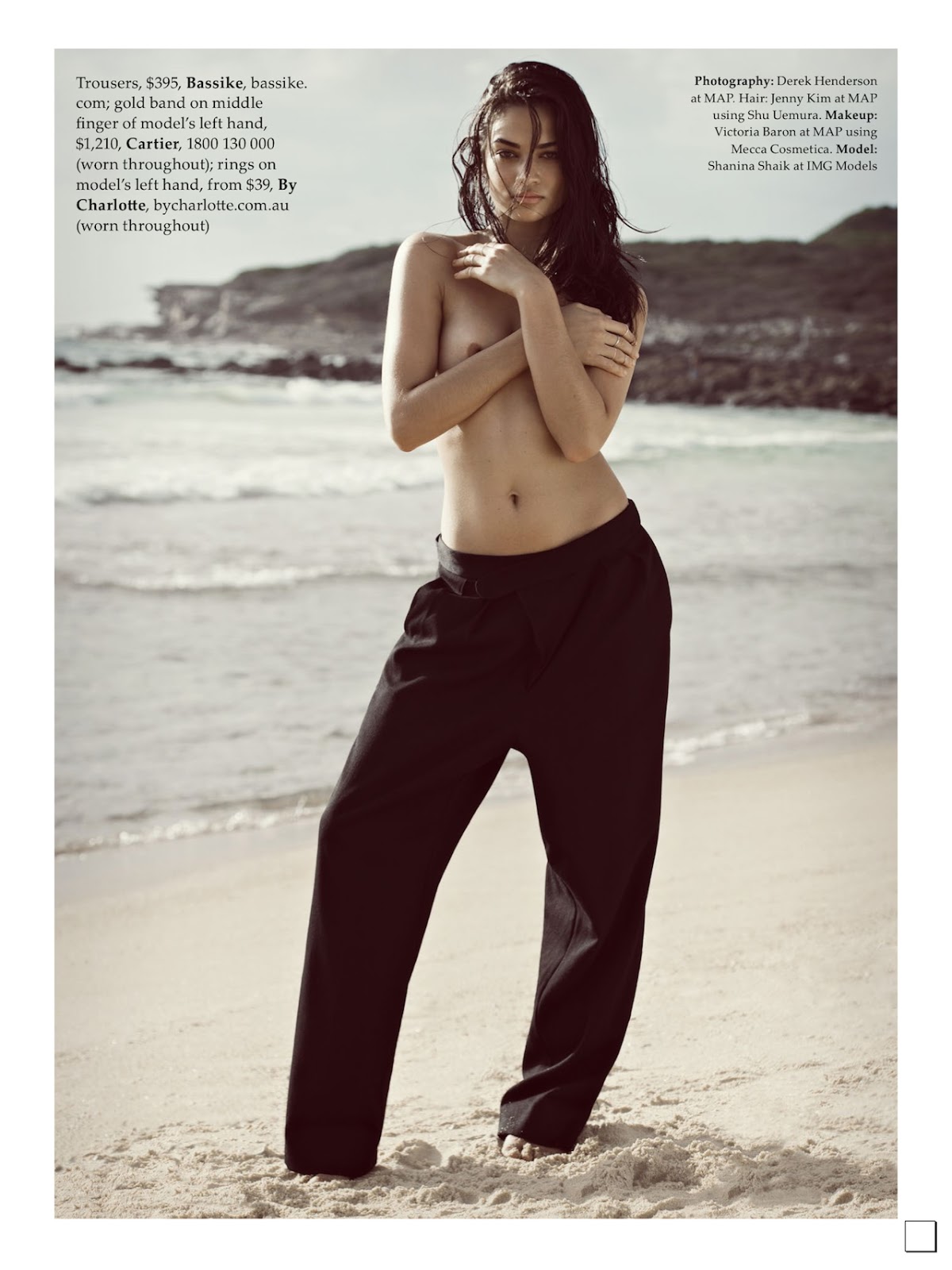 Shanina Shaik - Elle (Australia) | Scrolller