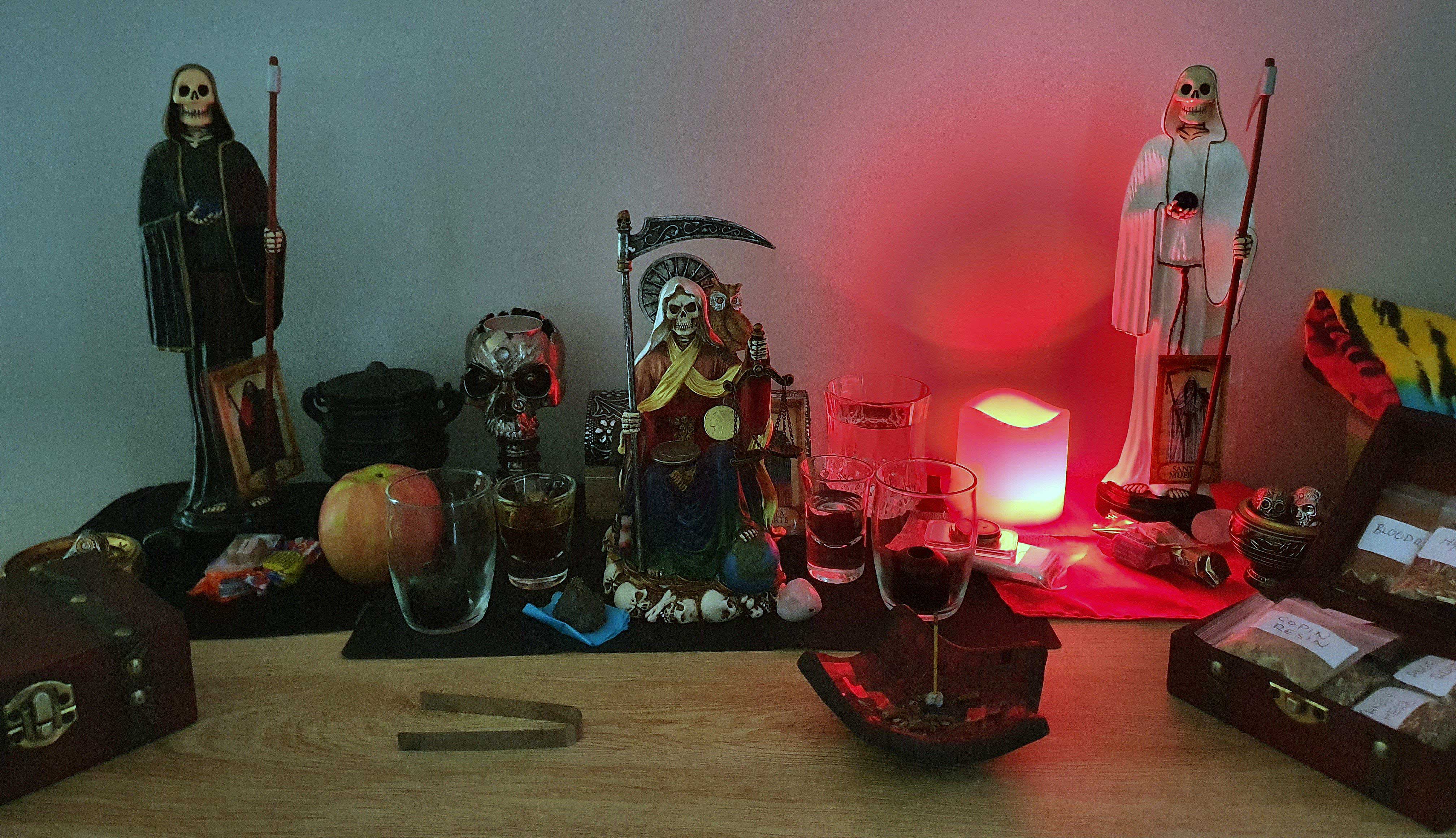 share my altar , santa muerte xx | Scrolller