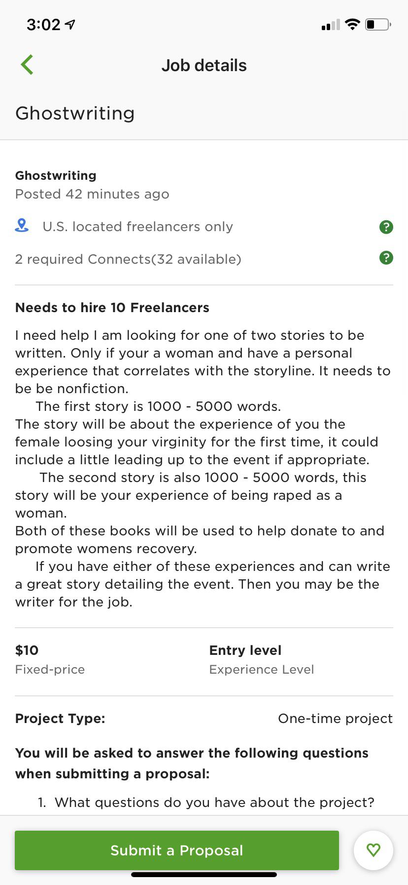 Share your sexual trauma for $10 | Scrolller