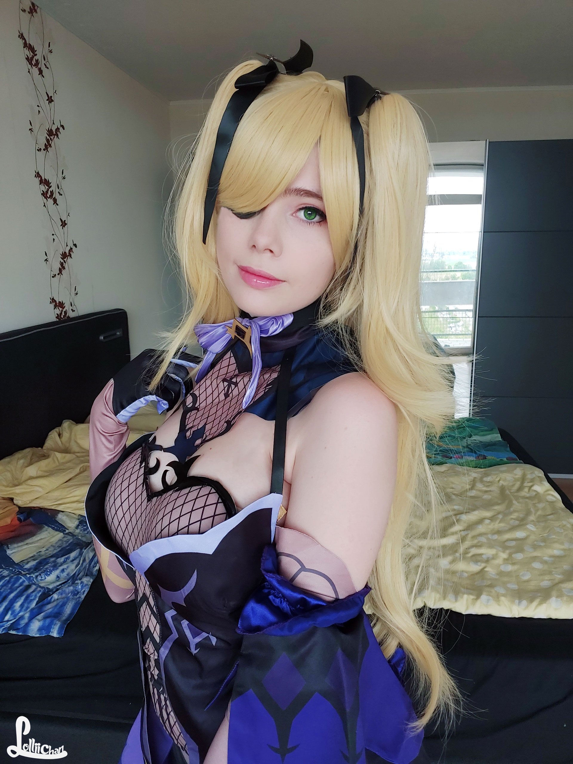 Sharing my first attempt of my Fischl cosplay! | Scrolller