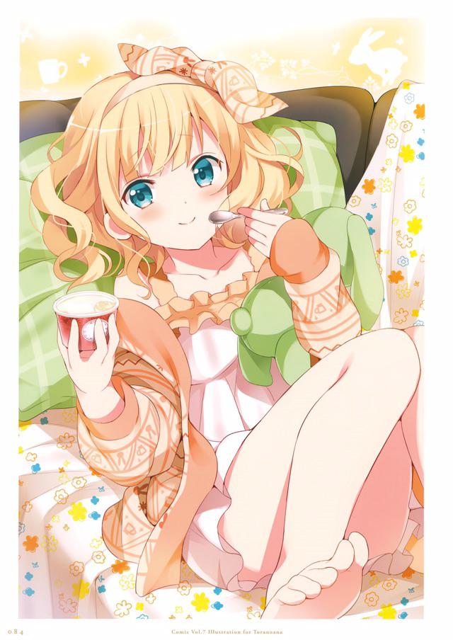 Sharo Kirima enjoying some pudding | Scrolller