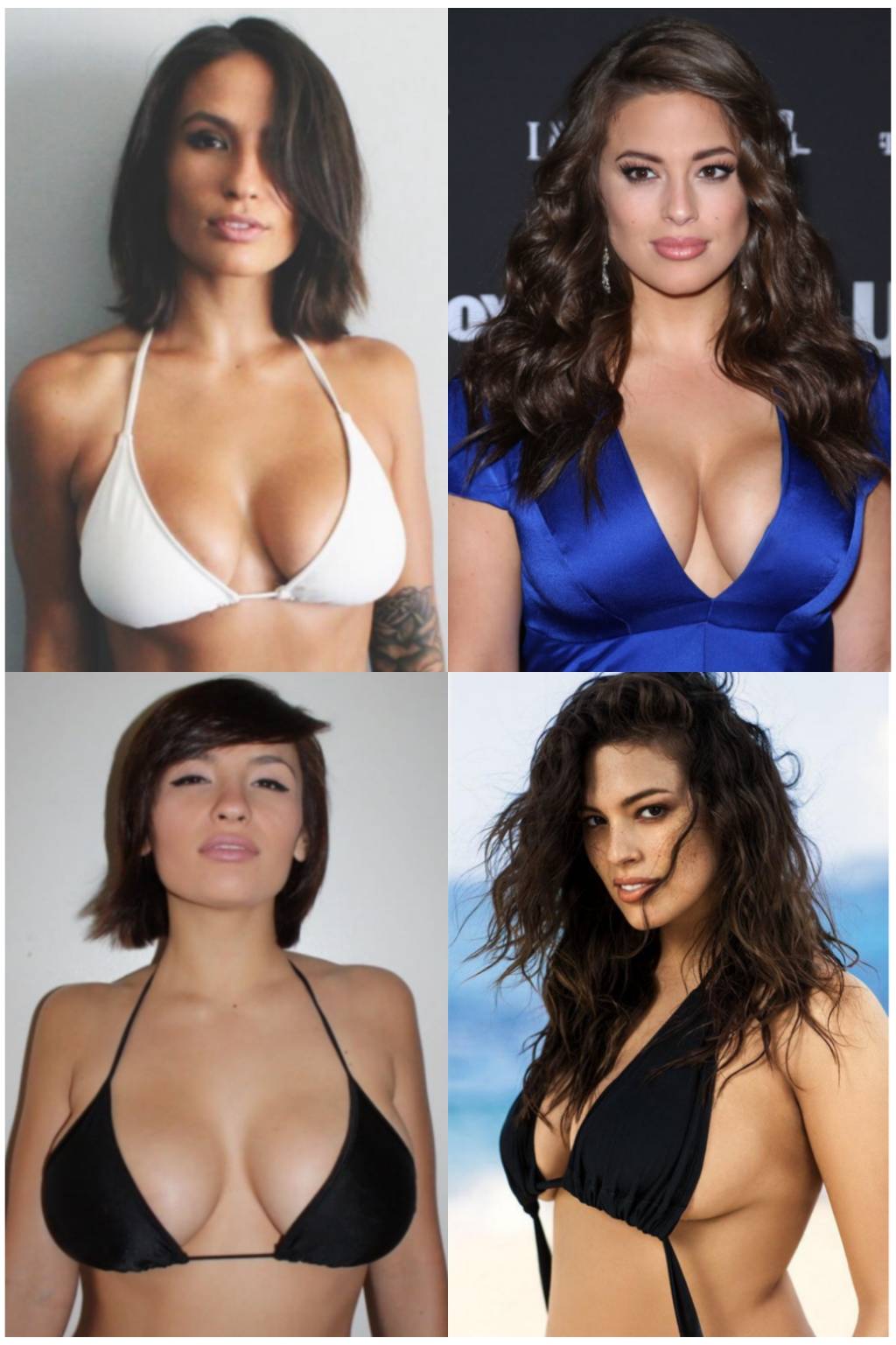 Shay Maria vs Ashley Graham | Scrolller