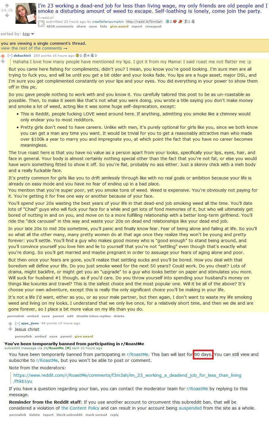 She got more than roasted | Scrolller