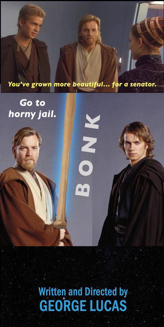 She has the high ground! | Scrolller