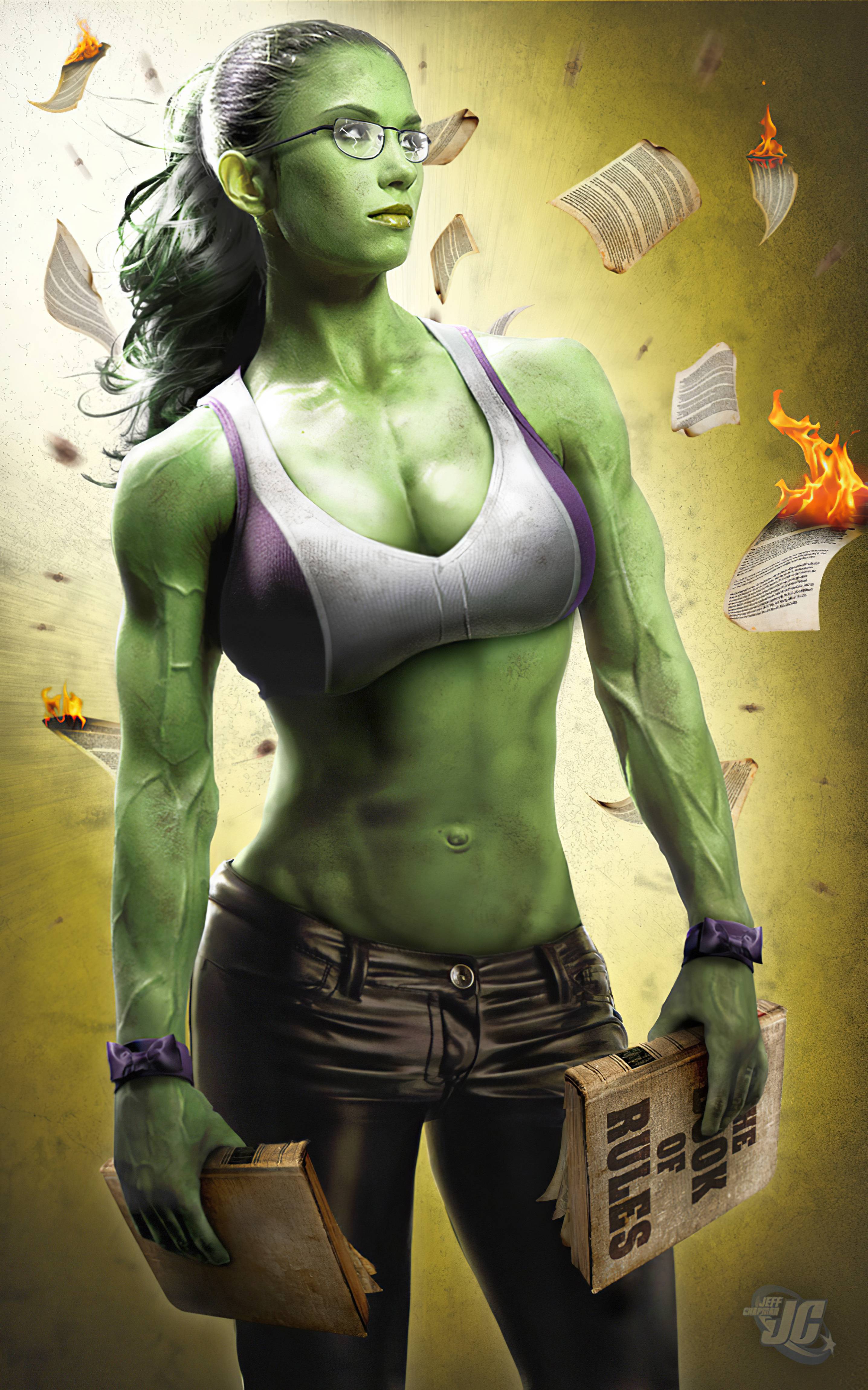 She-Hulk - (Marvel Comics) - [JeffChapman] | Scrolller