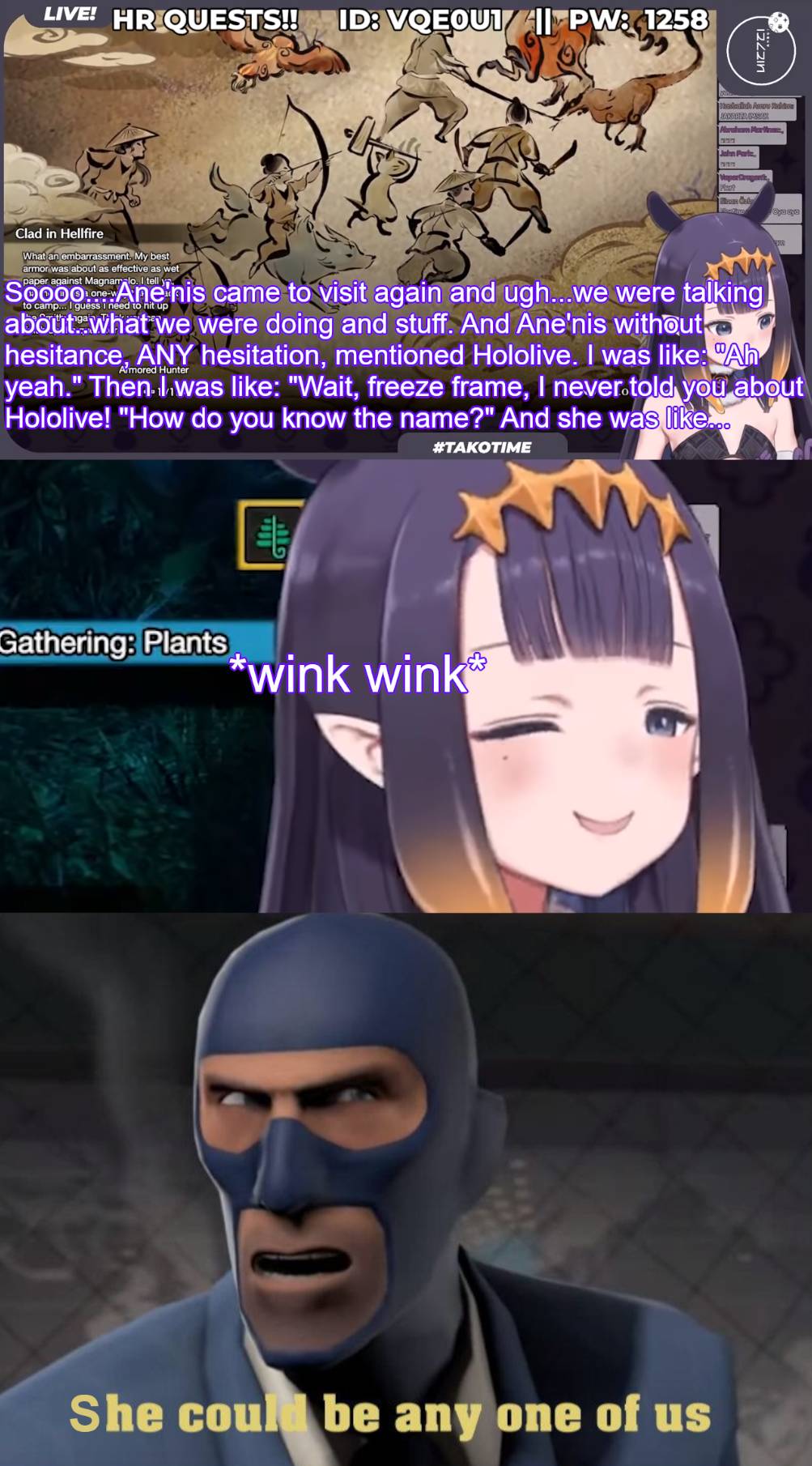 She is here somewhere. Among Us. | Scrolller