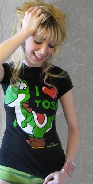 She loves Yoshi (but not pants) | Scrolller
