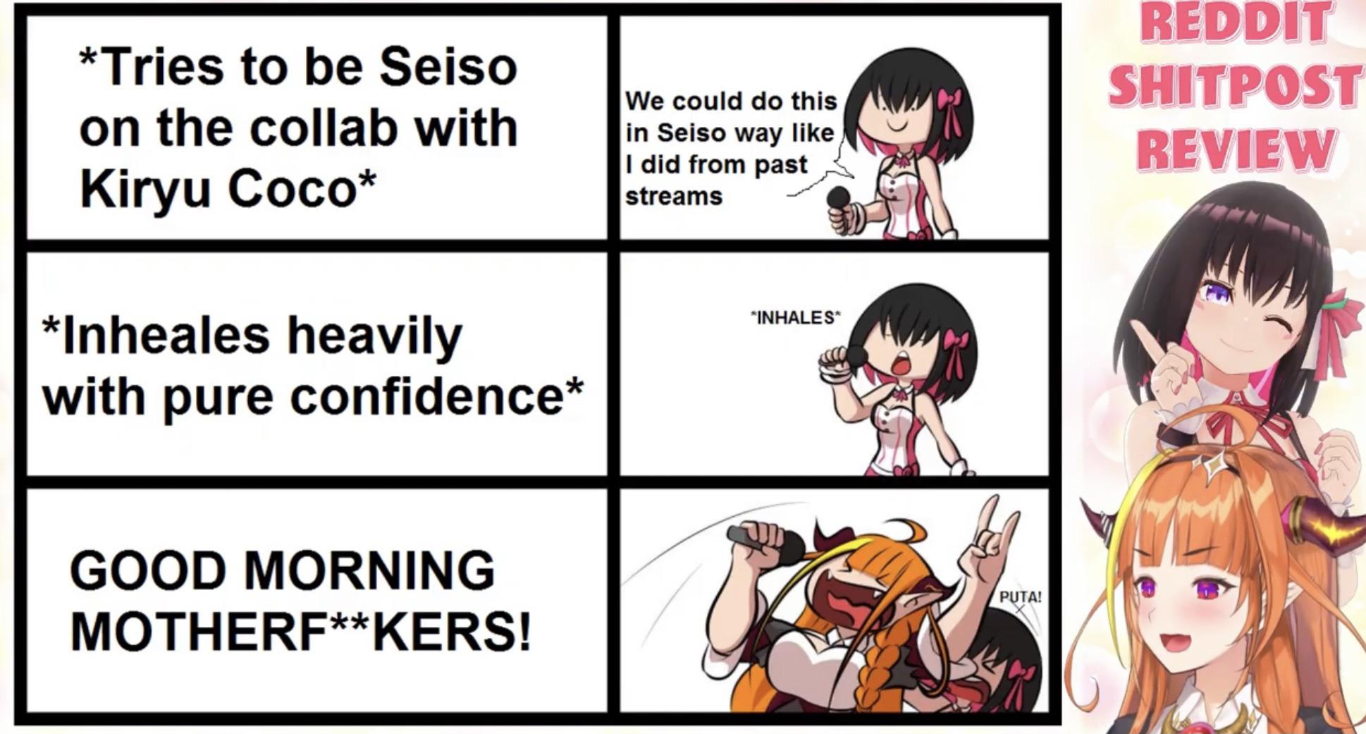 She said puta. No more seiso idols. | Scrolller