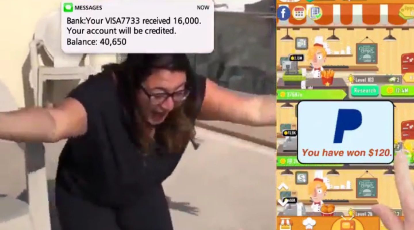 She was just screaming the entire ad | Scrolller