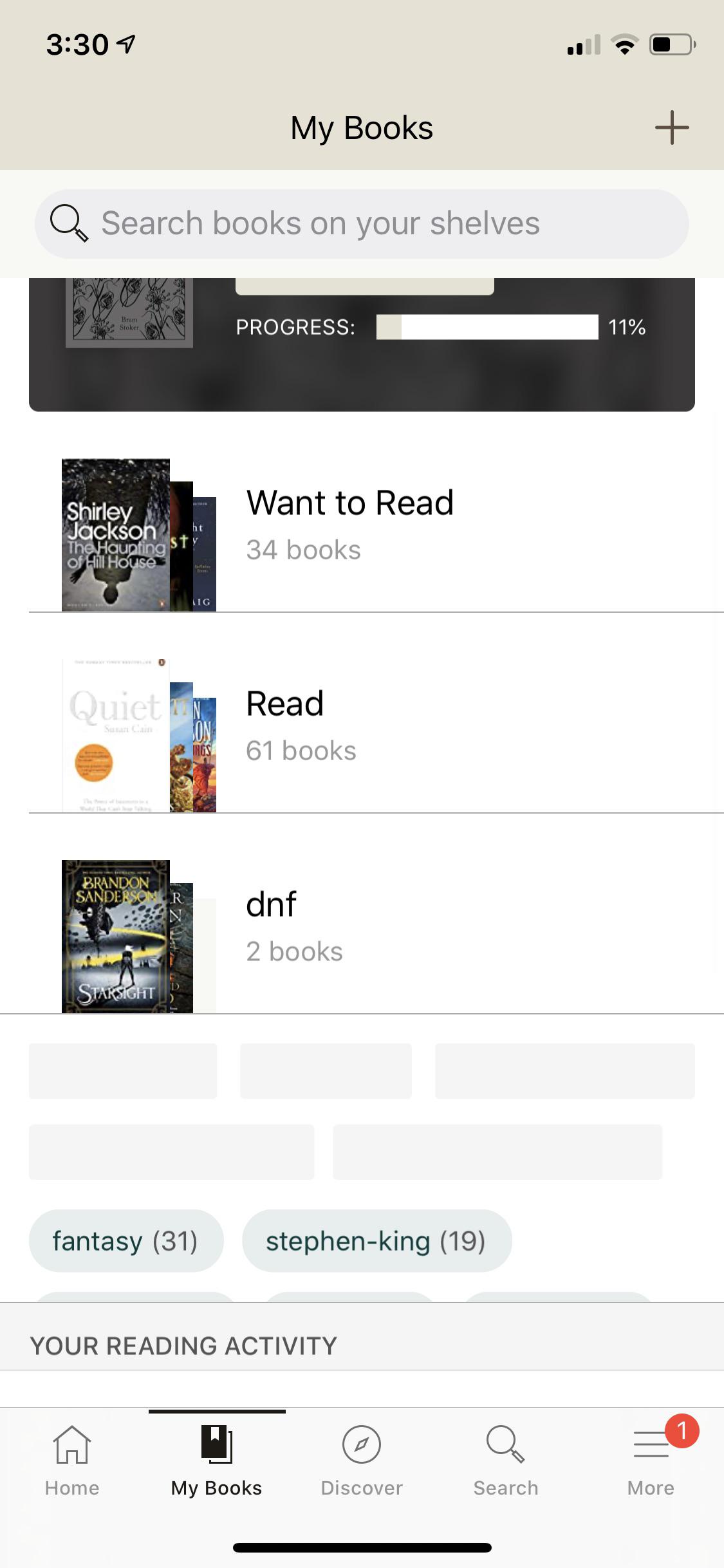 Shelf glitch? Why aren’t all my shelves showing? | Scrolller