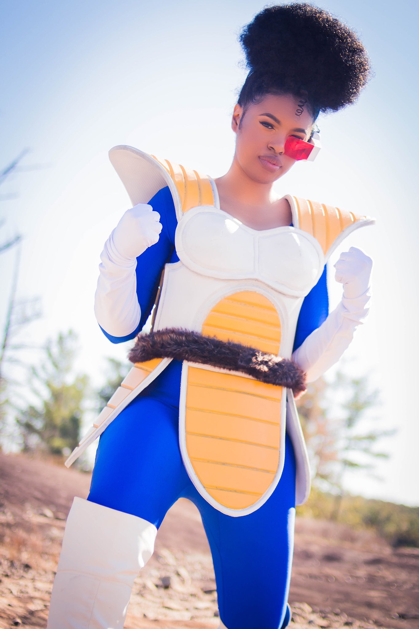Shellanin as Princess Vegeta | Scrolller