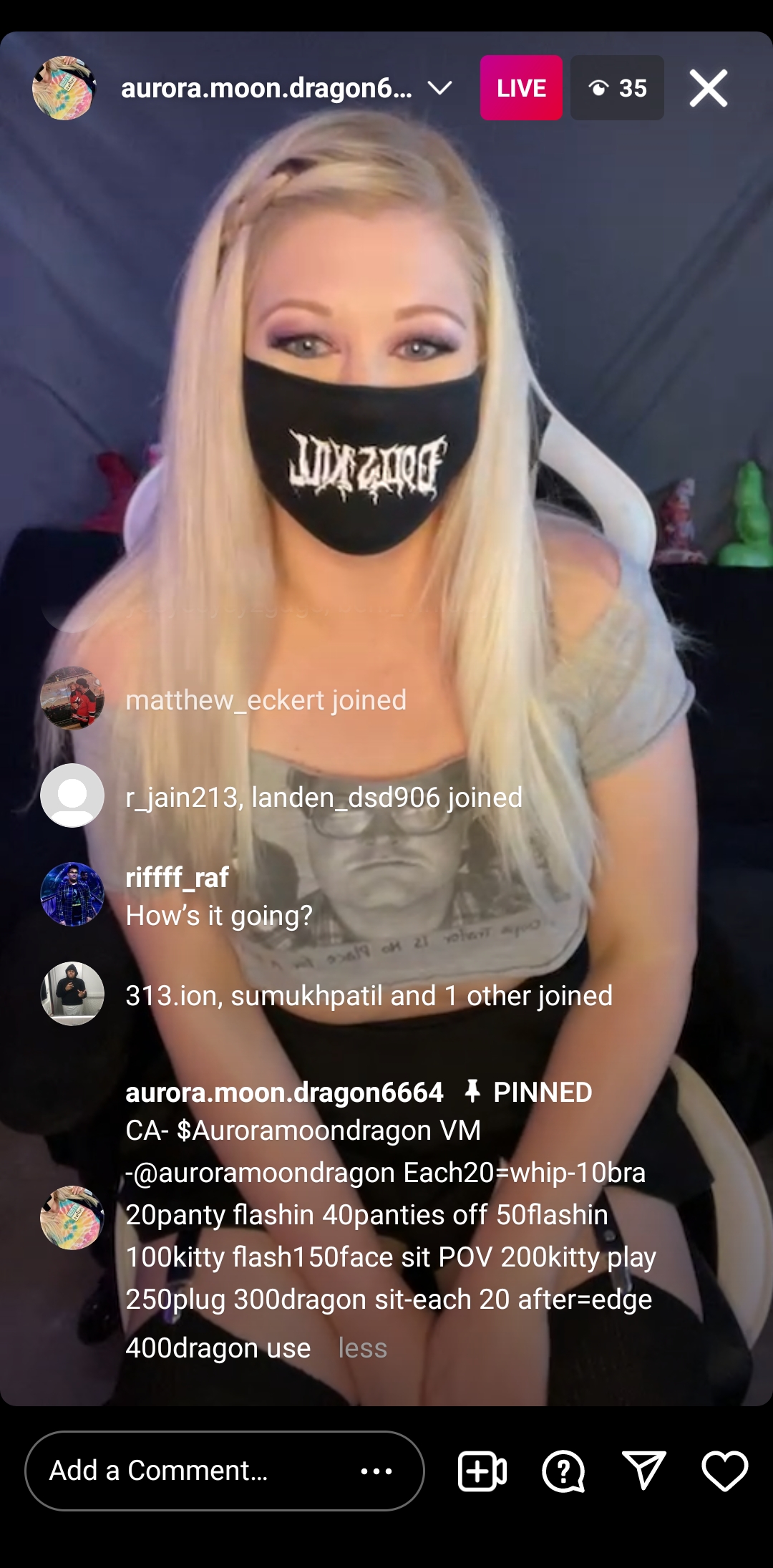 She's back tonight on Aurora.moon.dragon6664 | Scrolller