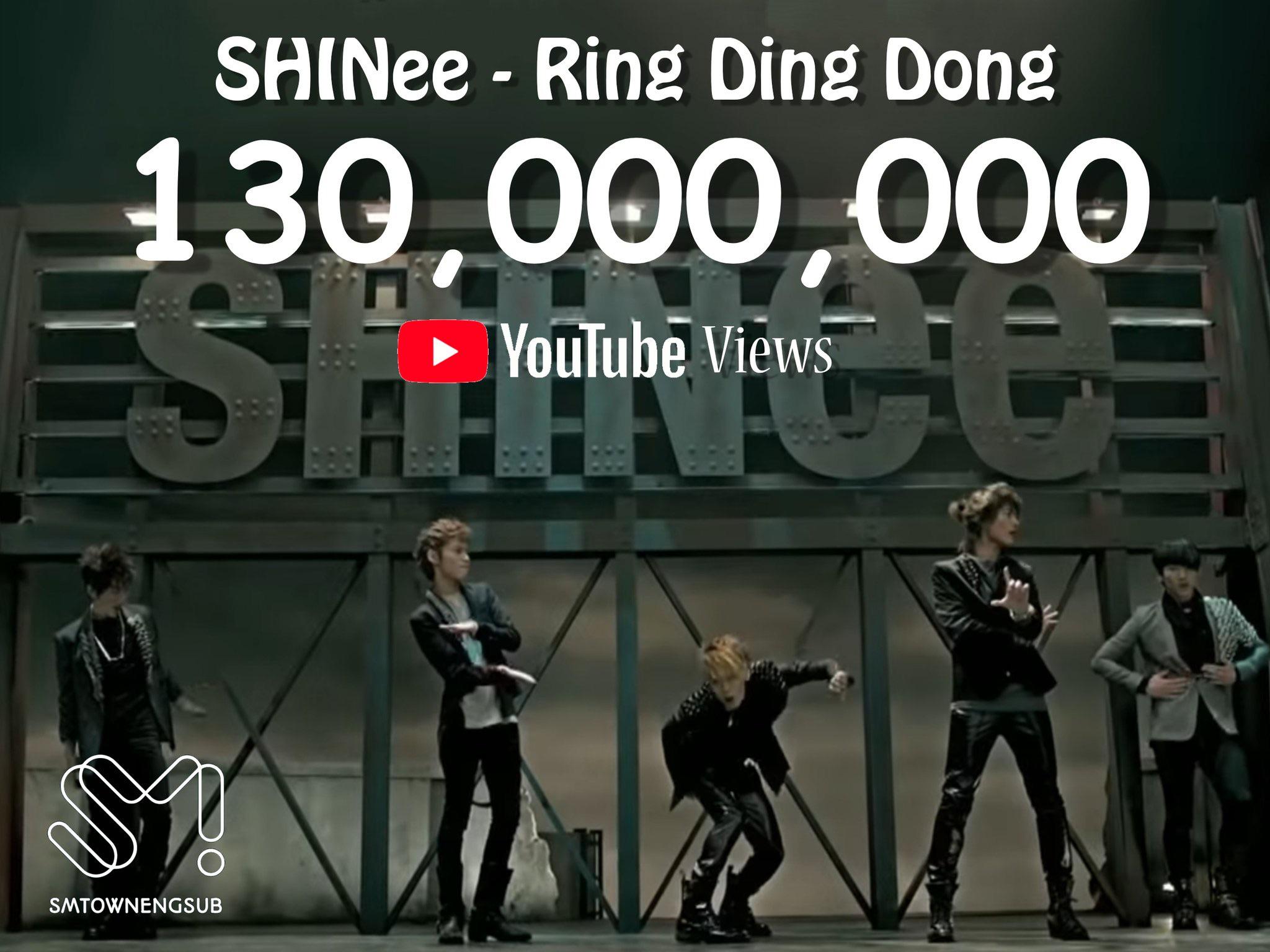 SHINee’s “Ring Ding Dong" Becomes Their 1st MV to Reach 130 Million Views on YouTube! 🎉 | Scrolller