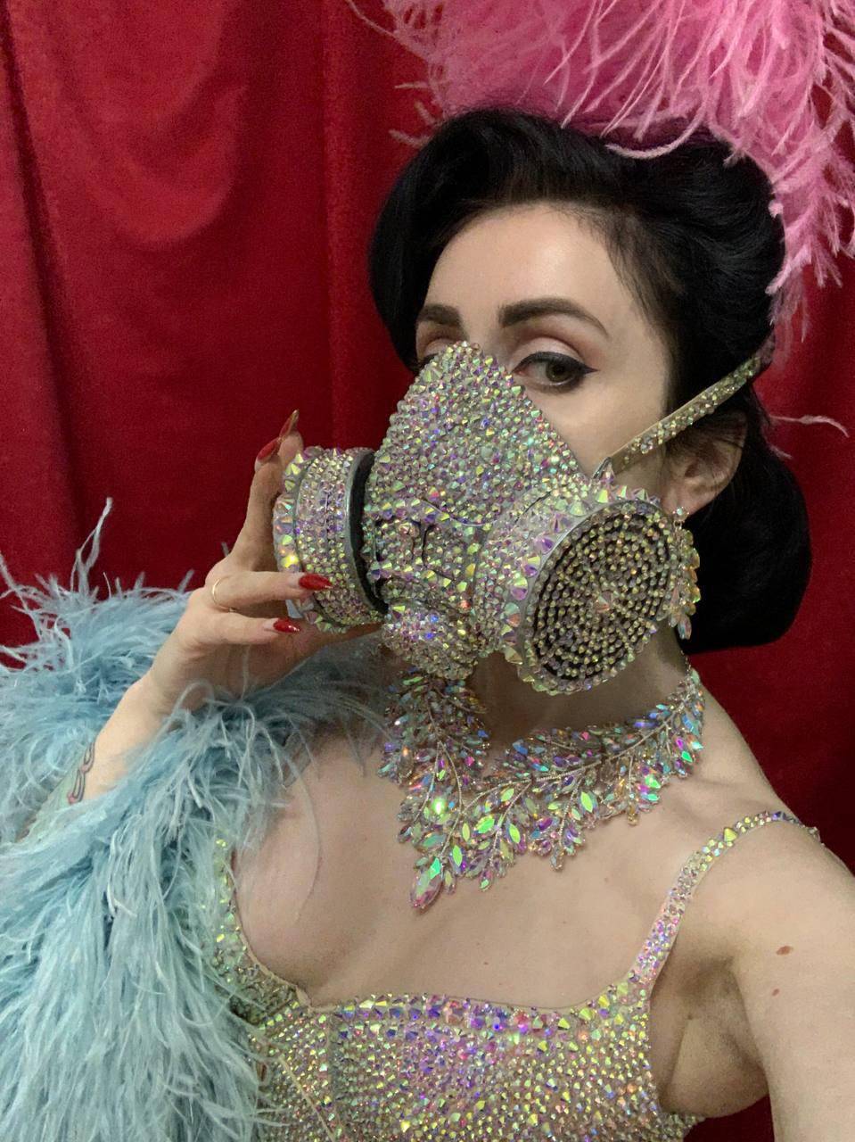 Shining mask | Scrolller