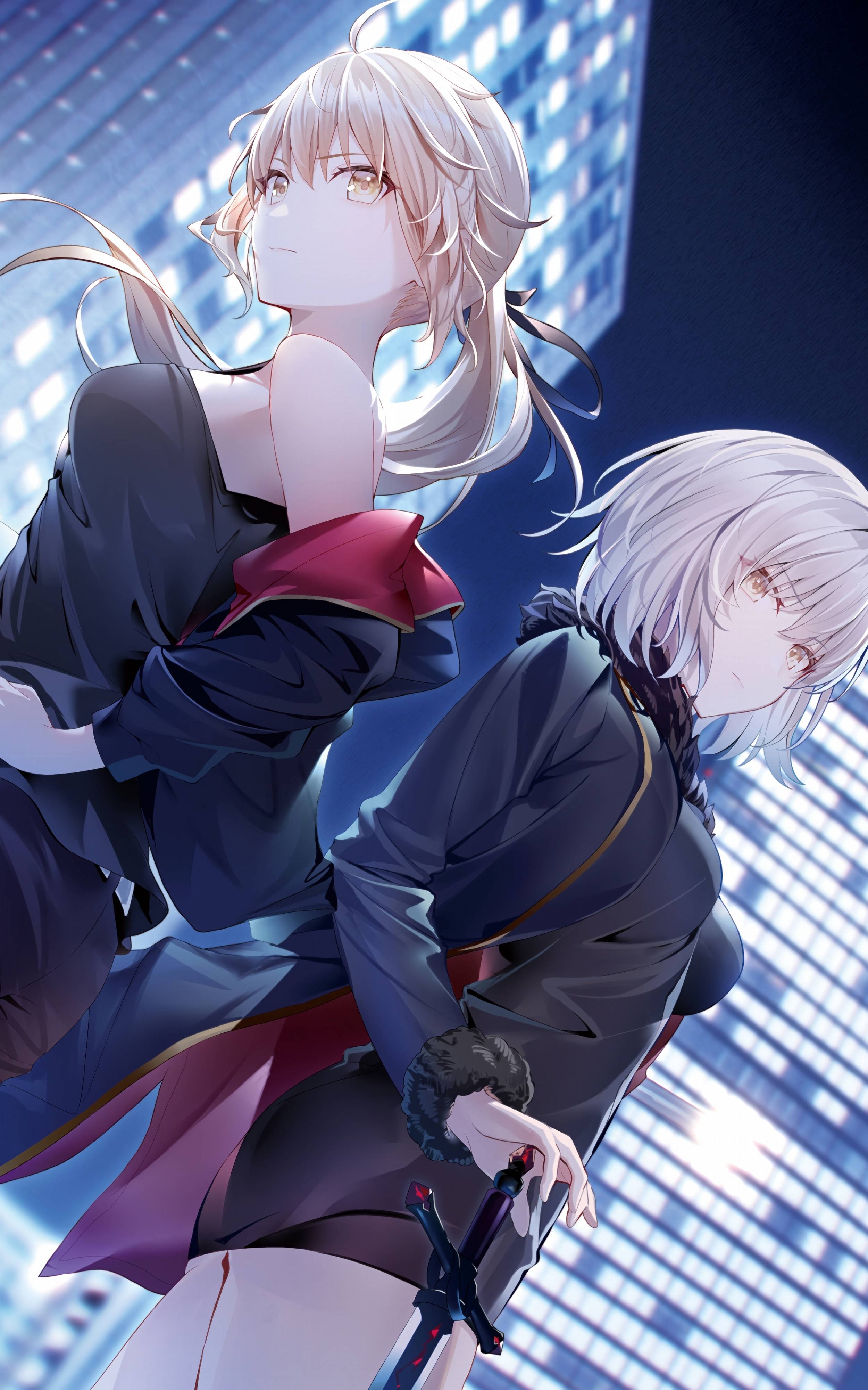 Shinjuku Jeanne & Saber Alter [Fate/GO] [2500x4000] | Scrolller