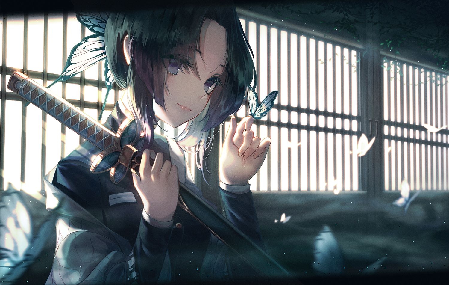 Shinobu & Her katana [Demon Slayer: Kimetsu no Yaiba] | Scrolller